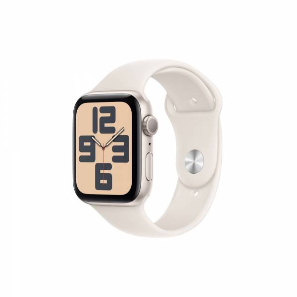 Apple Watch SE2 v3 GPS 44mm Starlight Alu Case with Starlight Sport ...